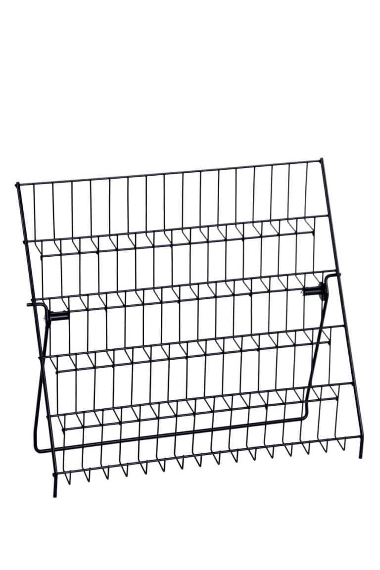 Wooden Counter Card Display (4 Tier Browser) | Westminster Wire Shop ...